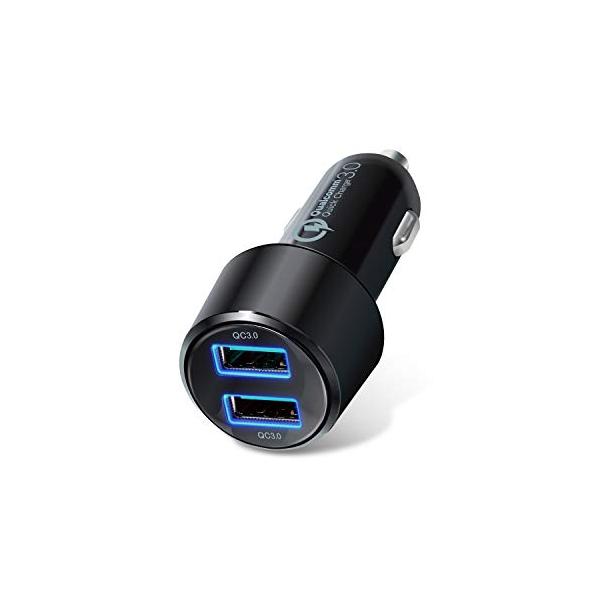 1)シガーソケット単体・ブラック  MPA-CCUQ05BK・・Style:1)シガーソケット単体・・・・詳しくは「商品の詳細」をご確認ください。・自動車のアクセサリソケットに差し込むことで、Quick Charge (TM) 3.0対応の...