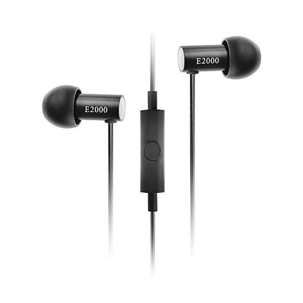 リモコン有・Matt Black  E2000C・・Color:Matt BlackStyle:リモコン有・音響工学、心理学に基づいた音作り・独自のイヤーピーススウィングフィット機構・6.4mmφダイナミック型ドライバーユニット・アルミ切削...