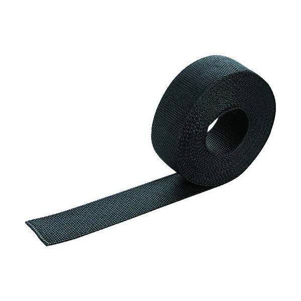 5m・ブラック 38mm TNB385-BK・・Color:ブラックSize:38mmStyle:5mPatternName:単品・原産国:日本・引張強度(kgf):1600・色:黒・長さ(m):5・幅(mm):38