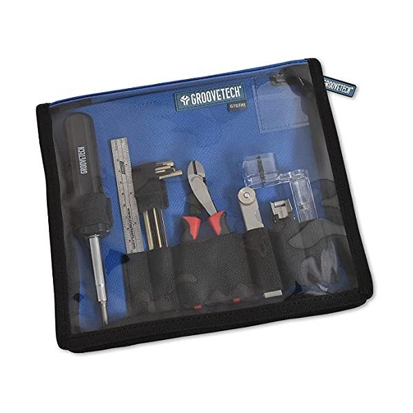 ・  GUITAR KIT (GTGTR1)・CruzTOOLS ギター用 メンテナンス工具・ギター/ベースのメンテナンスに必要な道具をすべて網羅・11種類の六角レンチ ミリ・サイズ:ゴールド インチ・サイズ:黒・トラスロッド用のレンチは先...