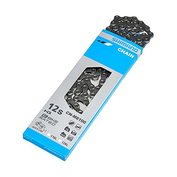 ・ 中 CNM8100116Q・CN-M8100 12s 116L クイックリンク付属 ブランド：シマノ/SHIMANO モデルNo:CNM8100 シマノパートNo:ICNM8100116Q JANコード:4550170443894