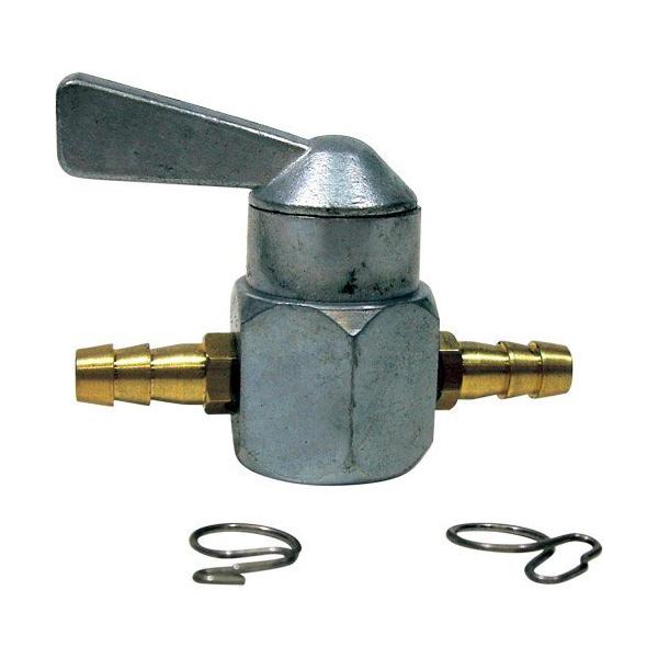 ・  105-2111・適合ホース内径:6mm・各部寸法:A:6 B:19 d:6 D:17 L:49(mm)・レース仕様、またはBIGキャブ等を装着の際、ノーマルコック流量不足に対応する口径タイプです。・商品の寸法:12 x 7.2 x ...