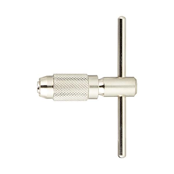 タップハンドル(M2~6)・  TT-02・・Style:タップハンドル(M2~6)・サイズ : 85X60mm・重量 : 66g・適用タップサイズ : M2~M6・ハンドル径 : φ5mm