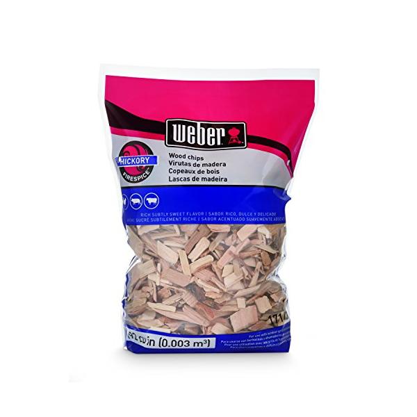 ヒッコリー★★★・ブラウン  17143・・Style:ヒッコリー★★★PatternName:単品・味強さ:Weberスモークチップ4種類のうち2番目の強さ・しっかりした味が実現。香り強め・適した食材: チーズ・豚肉・鶏肉・白身魚・野菜・...