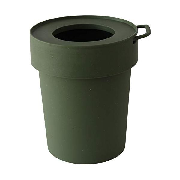 ・カーキ Lサイズ10L 240037・・Color:カーキSize:Lサイズ10L・サイズ: W25.7×D28.7×H29.6(cm)・素材:ポリプロピレン・容量: 10L・シンプルで無駄を省いたミニマムデザイン・スタッキング可能