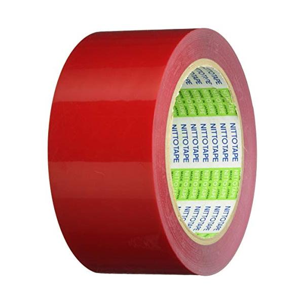 ・赤(PT5R) 50mm巾 PT5R・・Color:赤(PT5R)・鮮やかな発色で見やすいコートを作ることができます。伸縮性がなく、直線引きに適しています(非伸縮テープ)・本体サイズ: 幅50mm 長さ50m (2巻入)・バレーボール、バ...