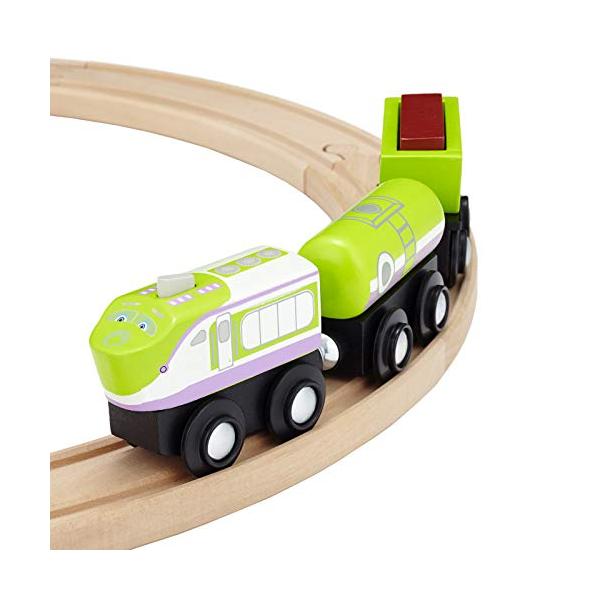 ・  MOK-403・チャギントンを手のひらサイズの木製玩具に！ 安心の木製電車モクトレイン×チャギントンが新登場！ ウィルソン、ブースター、ココの３種類が仲間入り。・モクトレインのレールの上で走ることはもちろん 荷物を出し入れをしたり、運...