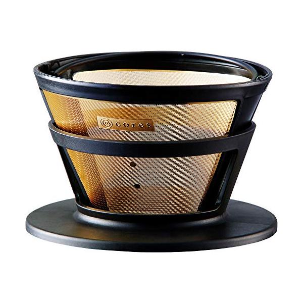 ・通常 2-8杯用 C286BK・・Size:2-8杯用Color:通常・Coresは、コーヒーを愛する人たちそれぞれに、スペシャルティコーヒーの多彩な個性をそのままに伝える、コーヒーツールブランドです。・コーヒーの、個性豊かでフルーティな...