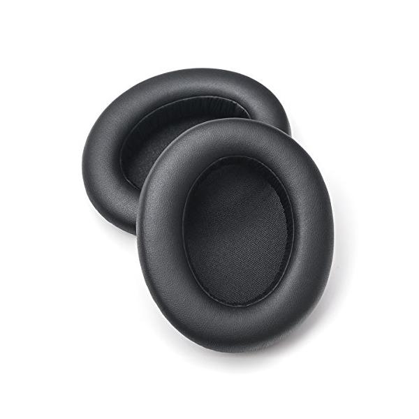 ・ブラック L MEZ-M99C-EPB・・Size:L・MEZE 99シリーズ交換用イヤーパッド・素材：ソフトPU＆ミディアムメモリーフォーム・サイズ：高さ 64 mm x 幅49 mm x 奥行22 mm: ±1mm・※イヤーパッドを交...