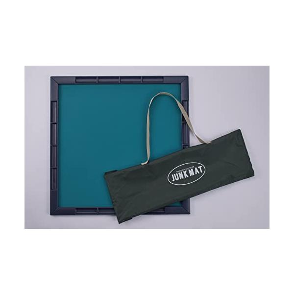 ・  73513・麻雀マット　臭いのない材質SBRの持ち運び可能なAMOSジャンクマット・キャリーバッグ付　組み立て式　大洋技研・麻雀をご家庭や楽しい仲間と気軽に麻雀をお楽しみ頂ける麻雀マットです。・枠に点棒ポケット！　持ち点を見ながら戦略...