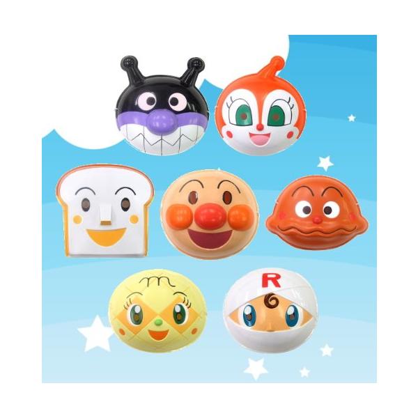 ・  na-14・アンパンマン　カレーパンマン　ショクパンマン・バイキンマン　ドキンちゃん・メロンパンナちゃん・ロールパンナちゃんの７種類が１枚ずつ入っています。