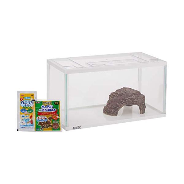 カメ水槽・無し 無し 4972547029362・本体サイズ (幅X奥行X高さ) :31.5×16×16.8cm・本体重量:1156g・原産国:インドネシア