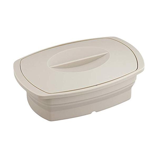 ・アイボリー  RE-7264・・Color:アイボリーPatternName:角型・サイズ(外寸):約 幅25×奥行×16.5×高さ8.4cm・重量:約400g・材質:シリコーンゴム・耐熱温度:200度、耐冷温度:-20度・具材を切って入...