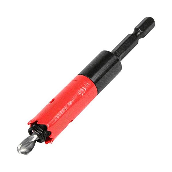 インダストリアル・ 15mm SBH-15・・Size:15mm・用途:一般鋼(鉄)・木材・塩ビ・石膏ボード等への穴あけ作業・サイズ:15mm・穴あけ可能板厚:一般鋼(鉄)3.2mm・刃厚:0.8mm・軸径:10mm