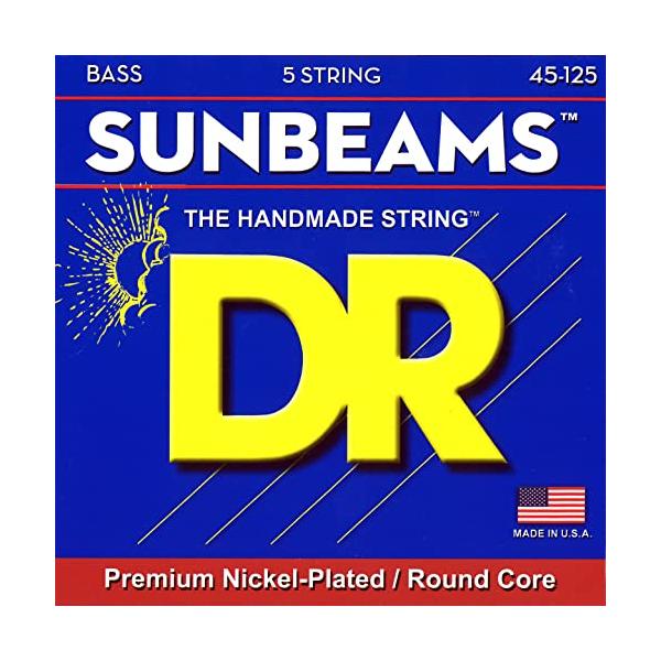 ・ 5弦 .045-.125 NMR5-45・・Size:5弦 .045-.125・スタイル:Medium 5 String・ゲージ:45、65、85、105、125・ニッケル