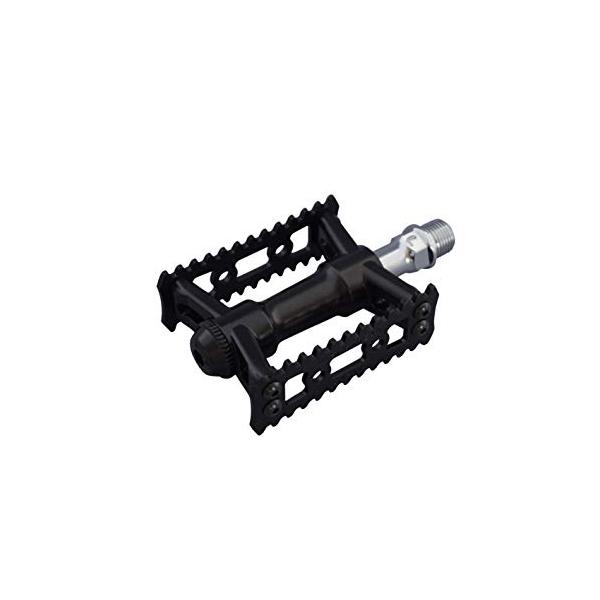 モダン・ブラック 小 10456000・■カラー：ブラック ■ボディ：アルミ研磨仕上げ ■側板：アルミ ■サイズ：W79 x L61 x H27 ■踏み面 ：両面 ■ベアリング：トリプルシールドベアリング ■トウクリップ装着：可 ■リフレク...