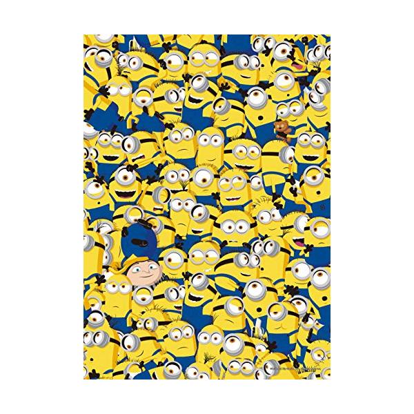500ピース・どこまでも ミニオン 38×53cm 06-506s・・Color:どこまでも ミニオンStyle:500ピース・映画「怪盗グルー」シリーズの人気キャラクターミニオンの500ピースジグソーパズルです。・「どこまでも」つながるミ...