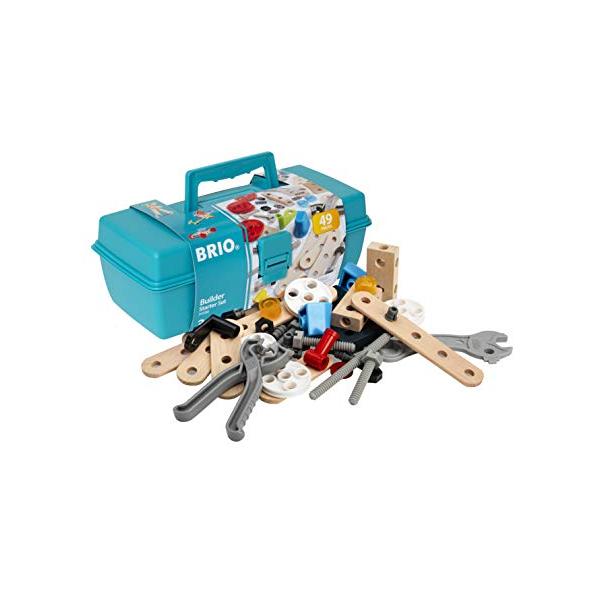 スターターセット・マルチカラー 28x15x10cm 34586・・Style:スターターセットPatternName:単品・遊びながら手と視学の協調関係を促進するBRIO(ブリオ)のビルター入門セットです。・付属の工具を使って、想像力を働...