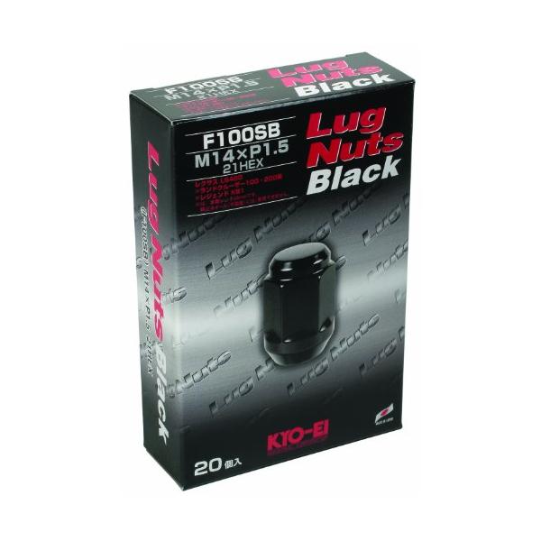 ・ブラック  F100SB-20P・・Color:ブラック・サイズ:[ 袋タイプ 21HEX ](br)●M14 x P1.5(br)●個数:20P