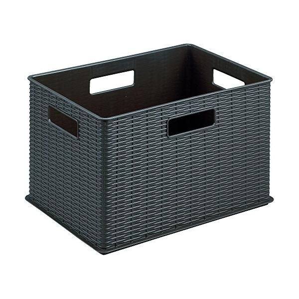 ・ブラック  RTB1BK・・Color:ブラック・容量(L):-・色:ブラック・外形寸法(mm)間口×奥行×高さ:375×270×245・有効内寸(mm)間口×奥行×高さ:354×249×232・質量(kg):0.95