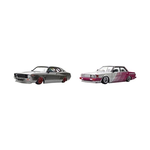 ・マルチカラー  ・KENBOX &amp; BoostGear 特注 AOSHIMA 1/64 グラチャン 2台セット。・ダイキャストモデル。