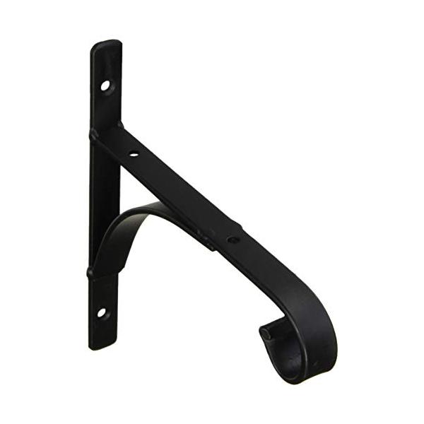 ・ブラック 1.5×16.5×16cm 62315・商品個数　1　　（棚受けにする場合は2個必要です）・サイズ　幅1.5ｘ奥行16.5ｘ高さ16cm・奥行20cmのシェルフボードに適しています。