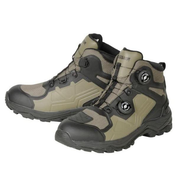 ライドシューズ・オリーブ 25.0 cm FSB-803・・Color:オリーブSize:25.0 cm・［表地］人工皮革(マイクロファイバー）／ナイロン（PUコーティング）／ヴォクサーム／SPINONシステム・［裏地］ポリエステルメッシュ...