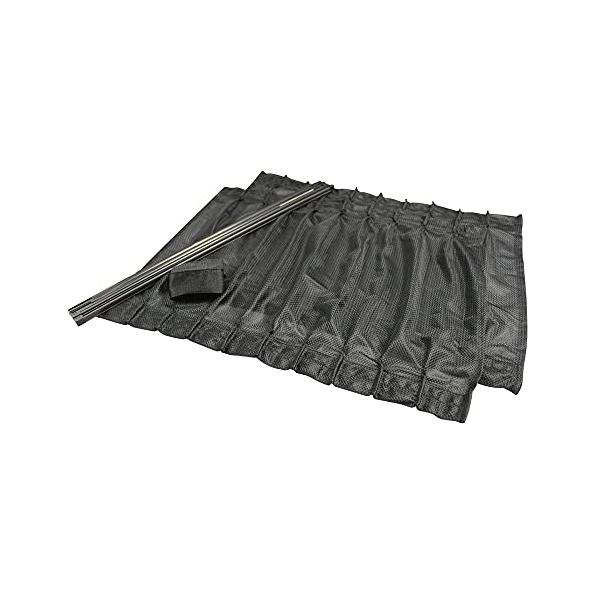 メッシュ・Indigo S L-114・・Size:SStyle:メッシュ・2枚入り メッシュ アルミレール使用 本体サイズ:最大約390(H)×500(W)mm・材質・素材: ポリエステル/ABS/アルミ・原産国:中国・梱包サイズ: 53...