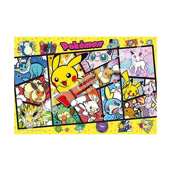 ラージピース 『ポケモンコミックアート』・ 2638cm 108-L760・・Style:ラージピース 『ポケモンコミックアート』・ピース:108ラージピース、対応パネル:No.10(別売)・原産国:日本・原材料: ペーパー