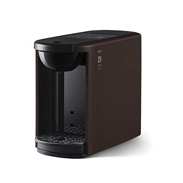 カプセル式・ブラウン 5-6カップ DP3(T)・・Color:ブラウン・サイズ:22.4×13.3×29cm・電源:交流100V、50/60Hz・消費電力:1350W・付属品:ポッドホルダー、レギュラーコーヒーホルダー、レギュラーコーヒー...