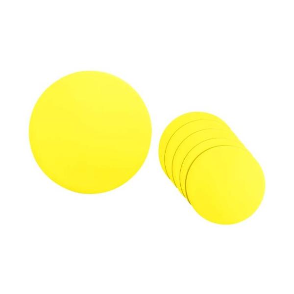 ・Y 在庫 MAPY・・Color:Y・平らなマーカー。プレーの邪魔にならない。グリップ性の高い素材で、体育館の床に対してある程度の固定力があります。ただし、粘着力はないので簡単にはがせます。・本体サイズ: 直径(約)24cm 厚さ(約)1...