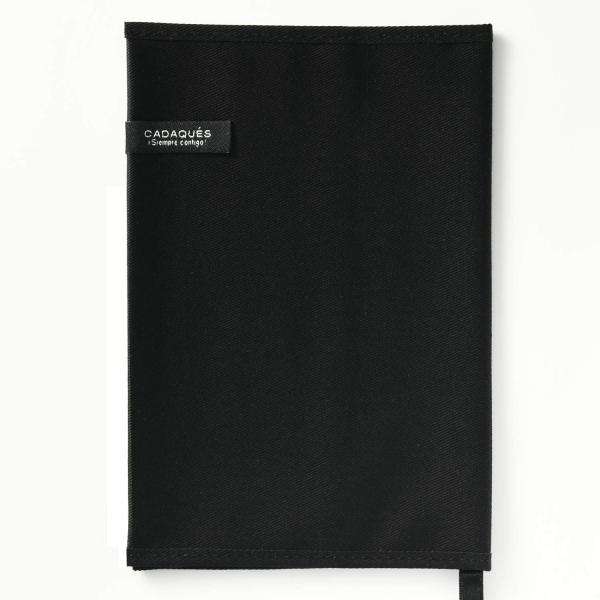 ・ブラック B6 121015・・Color:ブラック・【収納目安サイズ】(約)　188×135mm　※本の厚さ3ｃｍまで　※表紙の厚みにより入らないことがございます。・【収納できる本の参考】文芸書・【素材】綿（裏PVC加工）・【仕様】シン...