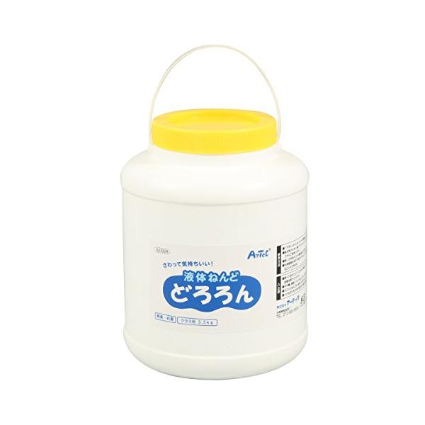 ・ホワイト  23229・どろっとした触感できもちいい！絵の具を混ぜてカラフルな液体ねんどがつくれる！・紙、布、ひもなどがそのままの形で固まる・ダンボールや木材などにも塗りやすい！・1ケース18〜20人分・【内容量】約2.7L