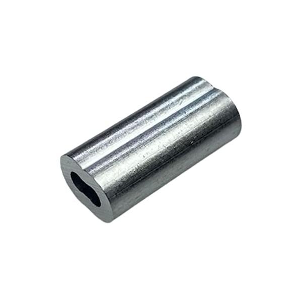 カジュアルシルバー/3.0mm用/OS-3.0・Size:3.0mm用・パッケージ個数:1・入数:20個・全長:24mm・重量(1袋):110g・使用するワイヤーロープの直径:3.0mm・材質:アルミニウム