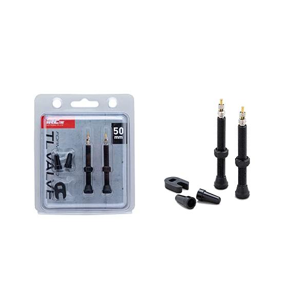 ・ブラック 50mm 999919・IRC(アイアールシー)FORMULA PRO TL VALVE 50mm・仏式 50mm