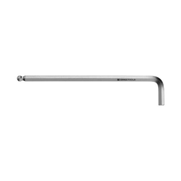 ・シルバー 対辺寸法:1/8mm PB SWISS TOOLS・●サイズ1/16インチ以上はニッケルクロームメッキされており、耐錆性と長寿命を可能にしています。●ハンドルの長さはスイス規格VSMに適合しており、通常の六角棒レンチよりユーザー...