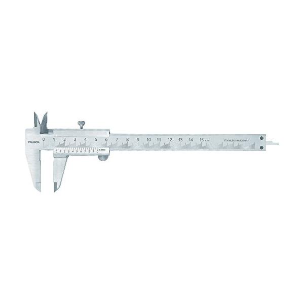 -/150mm/THN15U・Size:150mm・パッケージ個数:1・測定範囲(mm):0~150・器差(mm):±0.05・最小表示(mm):0.05・外側用ジョウ(mm):40.0・内側用ジョウ(mm):16