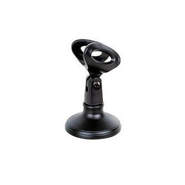 モダン・ブラック  ・手軽ですぐに使うことのできる卓上マイクスタンド!!マイクホルダー部は若干広げることが出来、様々な種類のマイクと互換性があります。会議・スピーチ・放送等々、様々なシーンで大活躍♪・台座の中はセメントになっており、セメント...