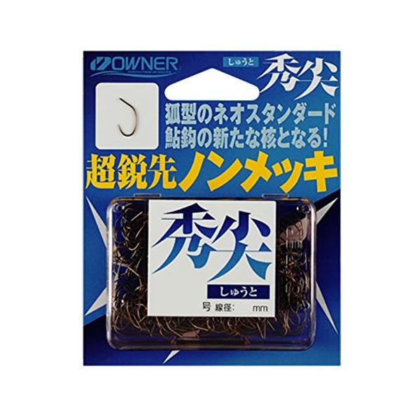 7.5号・ノンメッキ茶 7.5号 16589-7.5・主な対応魚種:鮎・サイズ:7.5号・鈎仕様:ノンメッキ・カラー:茶