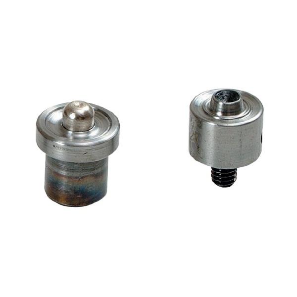 10mm(#25)両面ハトメ 10mmコマ/-/51237・Style:10mm(#25)・パッケージ個数:1・製品型番:51237・サイズ:10mm/#25・用途:両面ハトメのカシメ作業に・ハンドプレス用コマです。・ハンドプレスの両面ハト...