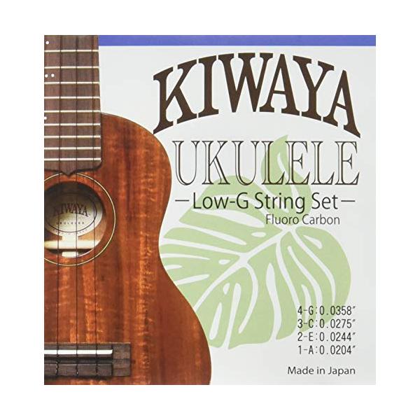 KFC-LG フロロカーボン弦 Low-G セット・  KFC-LG・・Style:KFC-LG フロロカーボン弦 Low-G セット・KIWAYAオリジナルのクリアフロロカーボン弦。(Low-Gセット)・弾きやすく、透明感のある明るいサウ...