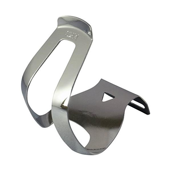 ディープタイプ・CP 小 MK595HCD・サイズ ： (1)トゥ突き出し60mm×(2)幅58mm×(3)先端高42mm、(4)長さ53mm 素材 ：スチール 特徴 ： ・ストラップレスのハーフタイプのトゥクリップ ・通常のハーフクリップ...