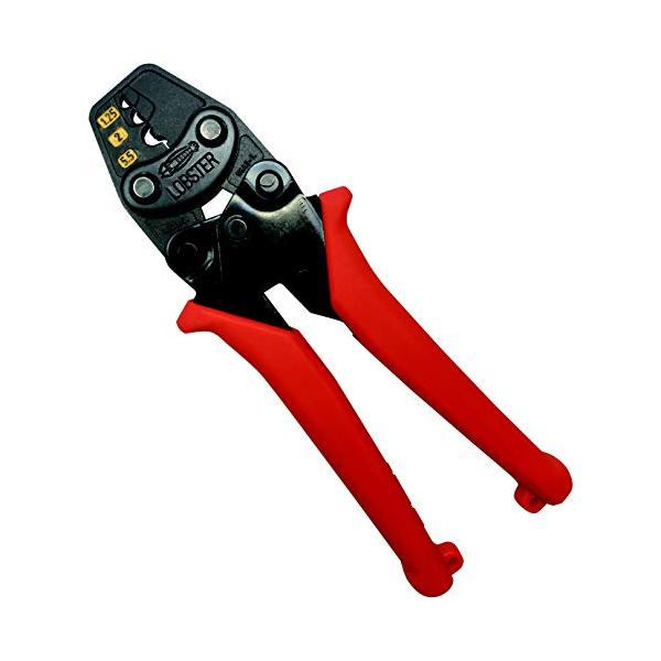 使用範囲:1.25、2、5.5・レッド  AK1MA2・・Style:使用範囲:1.25、2、5.5・使用範囲:裸圧着端子・裸スリーブ(P・B用)1.25、2、5.5平方mm・全長:172mm・重量:260g・材質:特殊鋼、樹脂