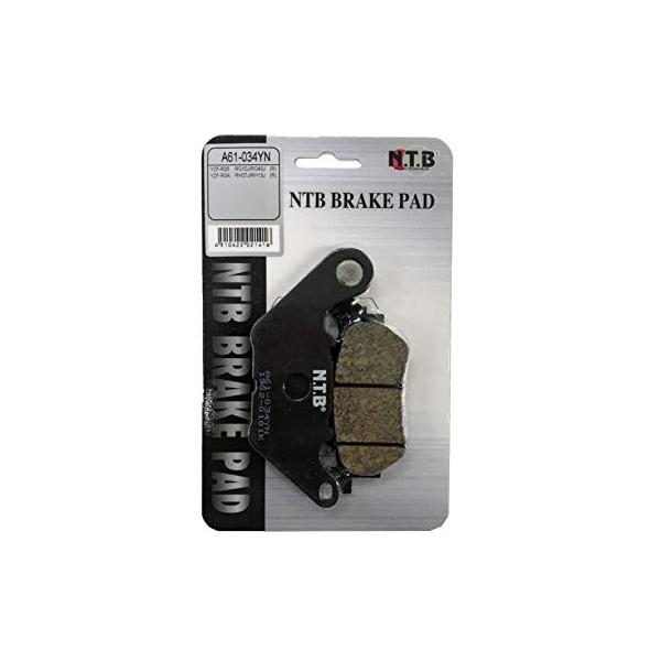 A61-034YN・  A61-034YN・・Style:A61-034YN・ブラック・参考適合車種:ヤマハ YZF-R25【RG10J/RG43J】(リア)YZF-R3A【RH07J/RH13J】(リア)・リアブレーキパット