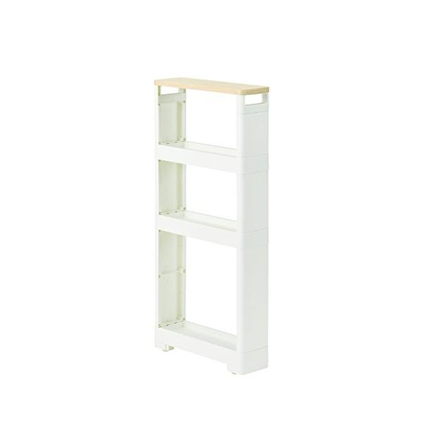 木天板・ホワイト 12×40×85cm 259590・・Style:木天板PatternName:4段マルチ・本体サイズ:幅12×奥行40×高さ85cm・材質:天板=木目調化粧繊維合板(パー作るボード メラミン PVC) 棚板・支柱 ジョイ...