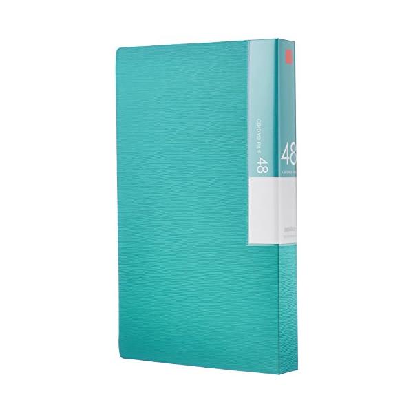 モダン・ブルー 48枚収納 BSCD01F48BL・・Size:48枚収納Color:ブルーPatternName:単品・BUFFALO CD&amp;DVDファイルケース ブックタイプ 48枚収納 ブルー BSCD01F48BL・パッケー...