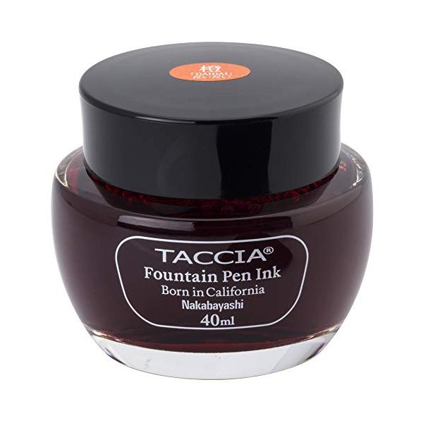 だいだい/40 ml/TFPI-WD40-04・Color:だいだい・パッケージ個数:1・インク:万年筆水性染料インク・40m?・瓶/ガラス製・フタ/PP製・パッキン/PE製・本体重量:165g