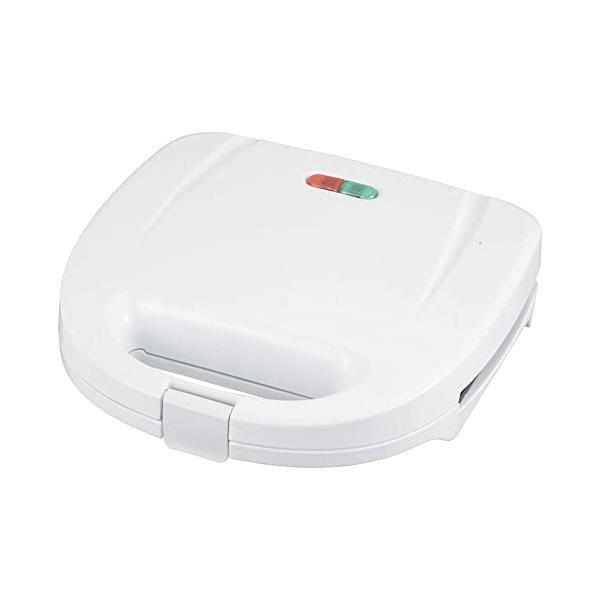 ホットサンドメーカーホワイト/-/COK-YH70A-W・Color:ホワイトStyle:ホットサンドメーカー・パッケージ個数:1・ 特 長 ● 食材を入れてはさむだけで手軽にホットサンドが作れます・● フッ素樹脂加工プレートだから、さっと...