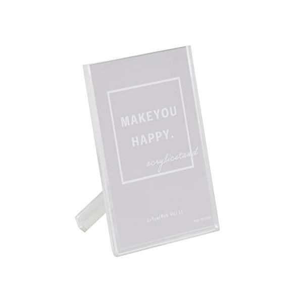 -/チェキ/824035・Size:チェキ・パッケージ個数:1・「軽い」「割れにくい」アクリル素材のフォトスタンド・写真をアクリルの間に挟むだけで簡単に飾れます。・フレームサイズ：W64×H92×D14mm・重量：31g・縦横兼用