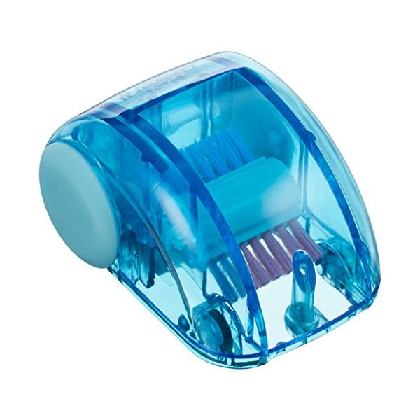 ・ブルー  65616006・・Color:ブルー・字消しのカスなど、机上のゴミがどんどんとれる手のひらサイズのクリーナー。・消しゴムのカスなど、机上のゴミがどんどんとれる手のひらサイズのクリーナー。